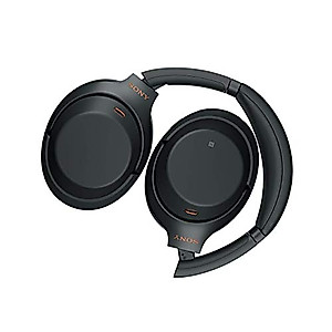 SONY WH1000XM3 Bluetooth Wireless Noise Canceling Headphones, Black WH-1000XM3/B (Renewed)