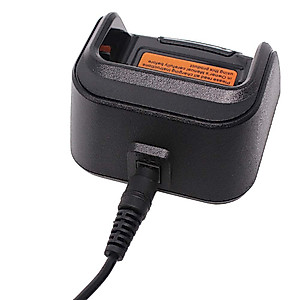 Aimtobest CH10A07 Charger Compatible for Hytera PD782 PD702 PD602 PD562 PD502 PD505 PD565 PD580 PD605 PD662 PD665 PD685 PD705 PD755 PD785 PT580H BL2503 BL2502 BL2006 BL2008