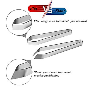 1 PCS Fish Bone Tweezers Kitchen Flat Tweezers Fish Bone Pliers Suitable for Salmon and Sea Bass Deboning and Kitchen Meat Hair Cleaning Tool Silver, 4.3", LXLVOUEG