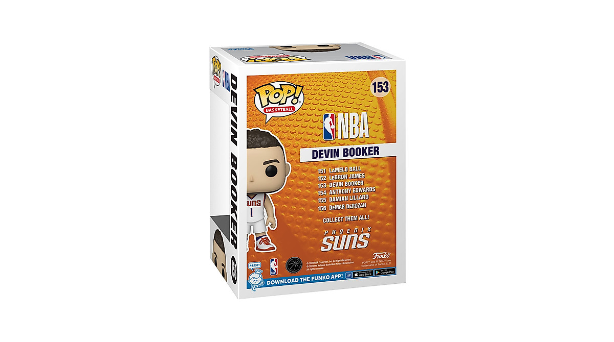 Funko Pop! NBA: Devin Booker Phoenix Suns Collectible Figure