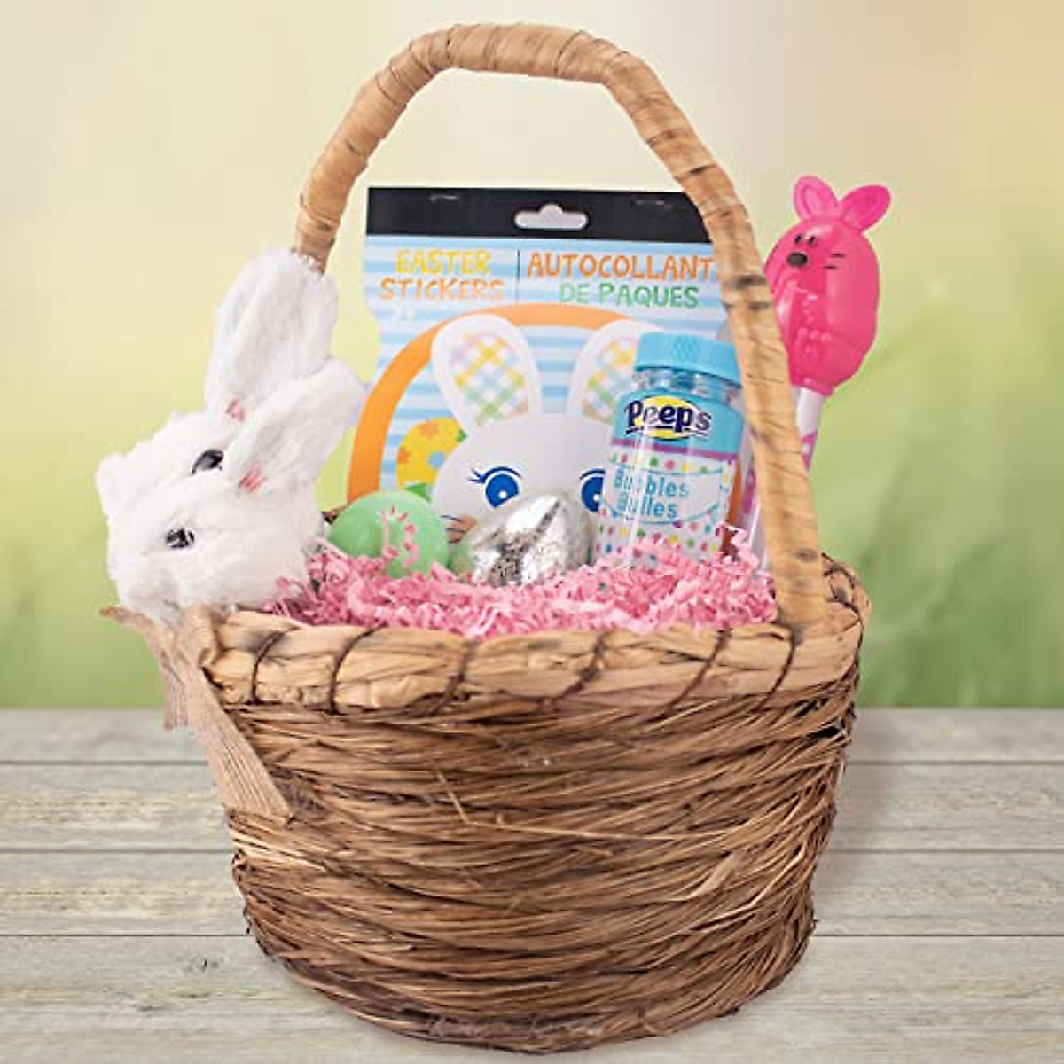 MagicWater Supply Crinkle Cut Paper Shred Filler (1/2 LB) for Gift Wrapping & Basket Filling - Light Pink