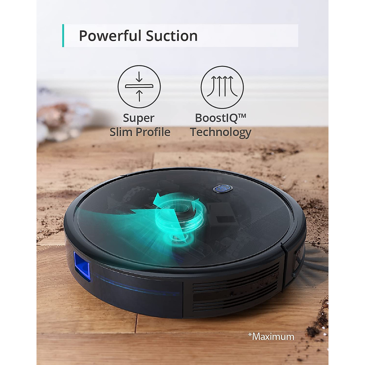 eufy BoostIQ RoboVac 11S MAX, Robot Vacuum Cleaner by Anker HomeVac H11