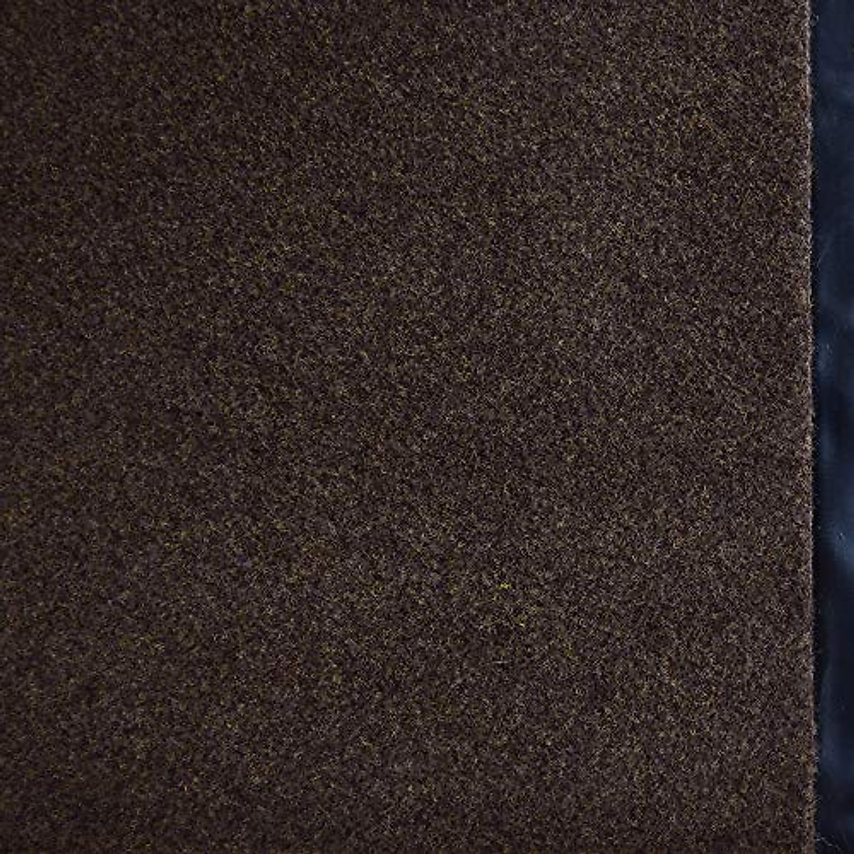 iCustomRug Heavy Duty Interior/Exterior Waterproof Utility Plush Pile Vinyl Back Runner,Mats,Area Rug, Non-Slip,70 Custom Sizes for Doorway,Balcony,Hallway,Commercial,Retail Space 4' X 9' Brown