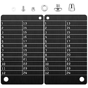 Crypto Steel Storage 2 Pieces Metal Seed Phrase Storage Stainless Steel Cryptocurrency Wallet Private Cold Storage Crypto Wallet Crypto Steel Hardware Wallet with Screws