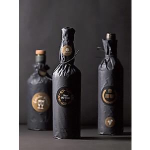 Ueerdand 105 Sheets Black Tissue Paper for Packaging Gift Wrapping Craft Papers Bulk for DIY Artworks Flower Decoration 12 x 20 Inches