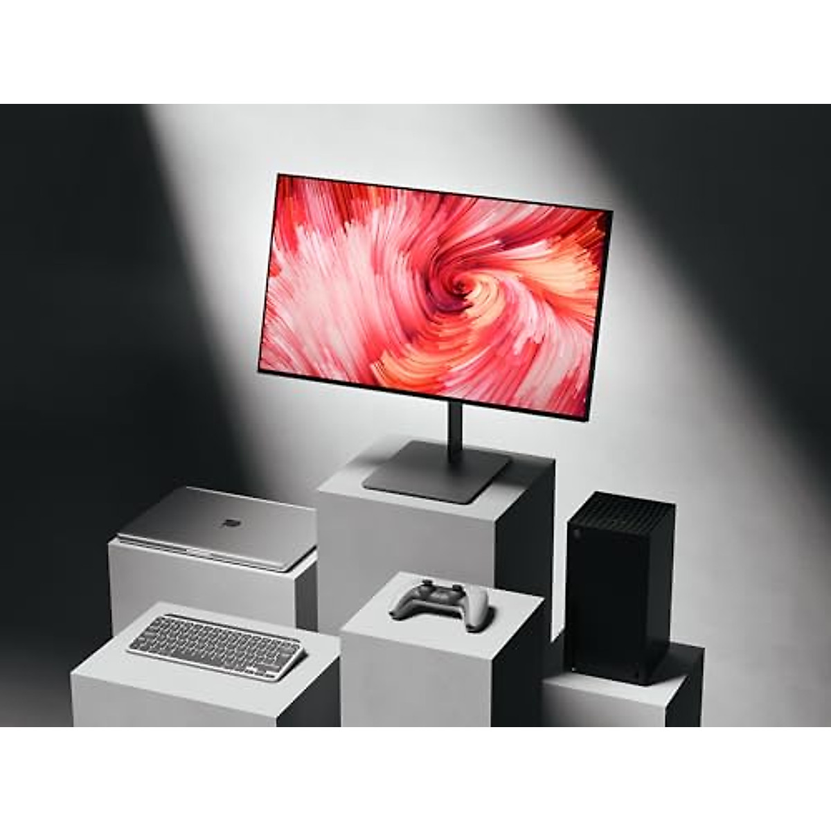 Dough Spectrum 4K 144Hz Gaming Monitor| 1ms Response time| AMD Freesync Premium pro|Nano IPS Oxide TFT LCD| 98% DCI-P3| 1x Display Port & 2X HDMI 2.1 (Monitor Only, Glossy)