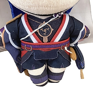 VEGAWIWI Cute Plush Doll Anime Figure Plushies Kunikuzushi Scaramouche Kawaii Soft Stuffed Animals Gift for Genshin Impact Fans