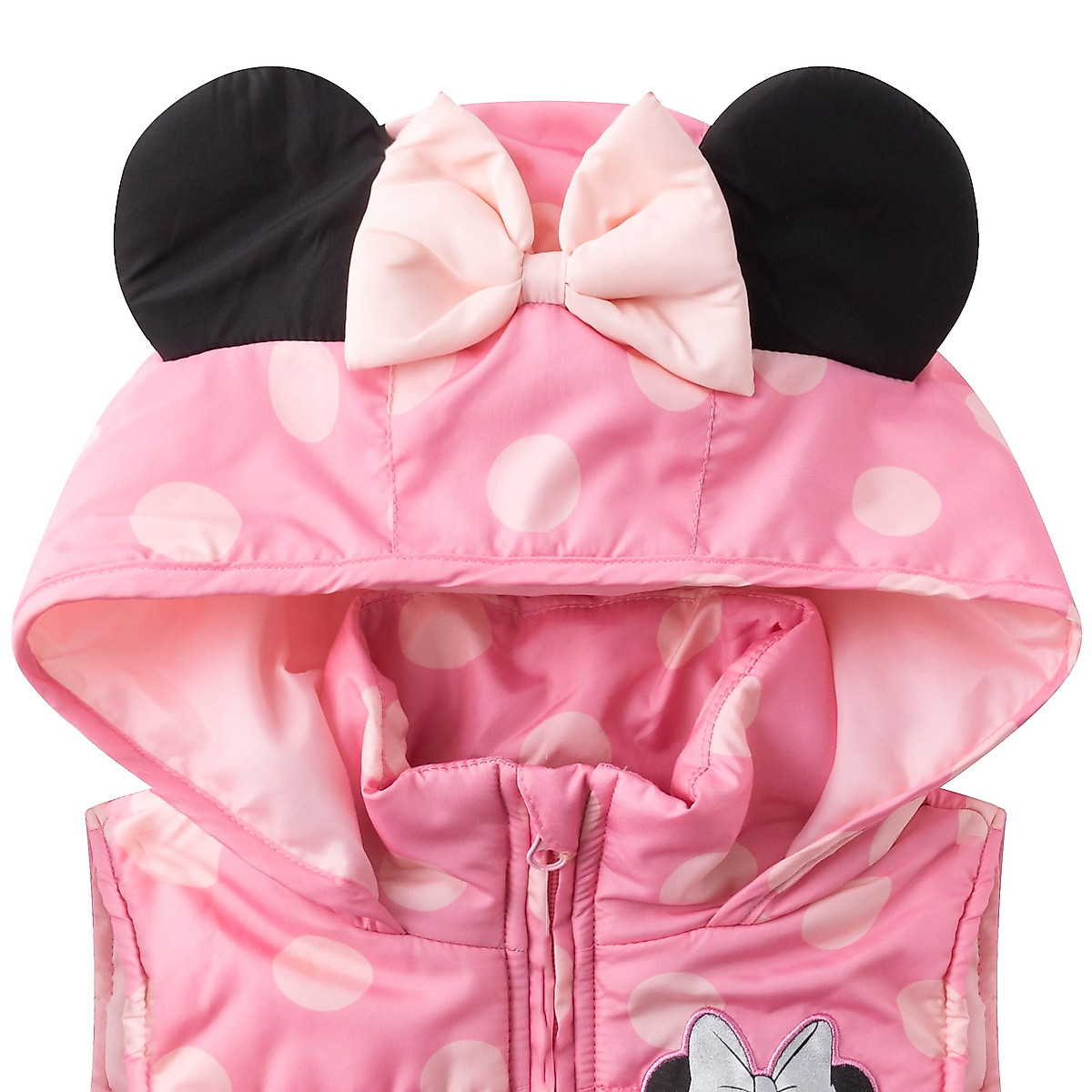 Disney Princess Minnie Mouse Frozen Elsa Anna Girls Long Sleeve Shirt, Vest and Legging Pants Set for Toddler and Little Kids