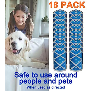 18 Pcs Flying Insect Trap Refill Cartridge Compatible with zevo M364