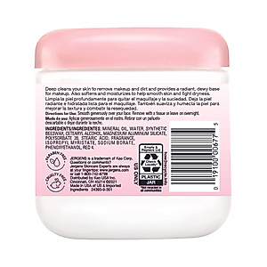 Jergens All Purpose Face Cream, Deep Cleansing Facial Cream, Makes Skin Smooth and Vibrant, 15 Oz, Pack of 3