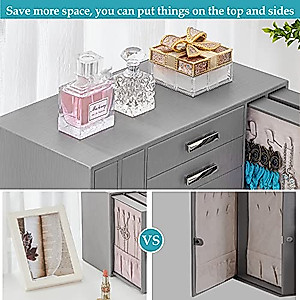 ANWBROAD Jewelry Organizer Box 9-Layer Jewelry Boxes for Women and Girls Jewelry Storage Box for All Necklaces Rings Earrings Bracelet Watches UJJB017H