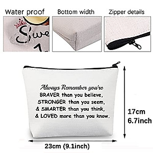 RVT Registered Veterinary Technician Gifts Makeup Bag Vet Tech Gifts RVT Graduation Gifts Thank You Gift Cosmetic Zipper Bag (RVT Gifts Makeup Bag)