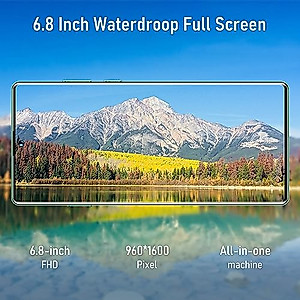 VIQEE C21 Mobile Phones,Cell Phones Android 6.8" FHD+ Punch Hole Screen,5G/2.4 Global Bands Dual Sim Unlocked Phones 6GB+256GB ROM/TF 128GB, Octa Core Processor Smartphone 24MP+64+12+12MP,WiFi NFC