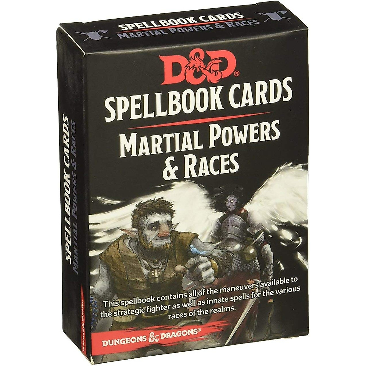 Dungeons & Dragons: Spell Book Cards: Martial Deck Card Game (8 Players)