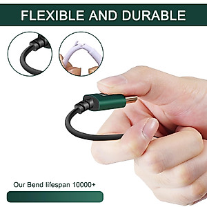 Thsucords Thin HDMI to HDMI Cable 1FT 2 Pack, Ultra Slim & Flexible HDMI Cord Supports High Speed 4K@60Hz 18gbps 2160p 1080p