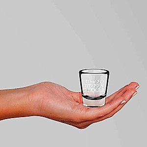 LitGifts Prescription Shot Glass, Funny Nurse Gifts for Women or Men, Cute Shot Glasses for Women, Funny Shot Glasses for Nurses, Doctors or Pharmacists, Single 1.75 Ounce Glass Shot Glass