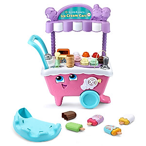 LeapFrog Scoop and Learn Ice Cream Cart Deluxe (Frustration Free Packaging), Pink