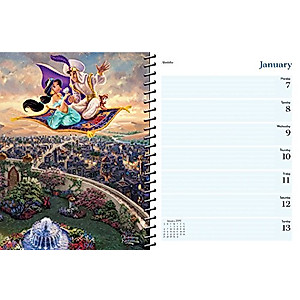 Thomas Kinkade Studios: Disney Dreams Collection 2019 Engagement Calendar