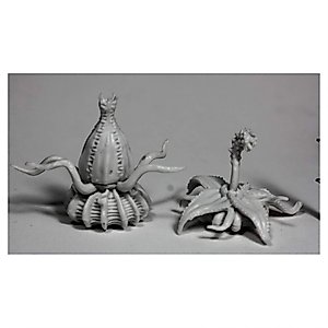 REAPER Miniatures Death Star Lilies (2) #77504 Bones RPG D&D Mini Figure