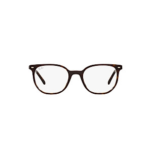 Ray-Ban RX5397 Elliot Round Prescription Eyewear Frames, Havana/Demo Lens, 50 mm