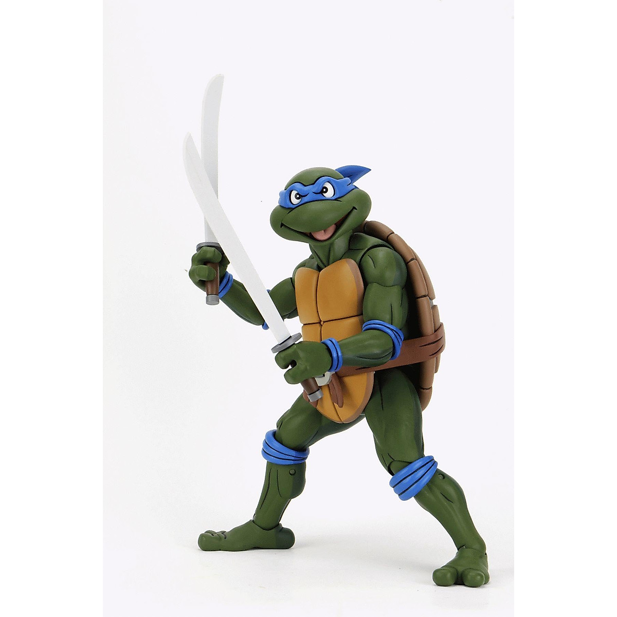 NECA TMNT Cartoon Giant Size Leonardo 1/4 Scale Action Figure