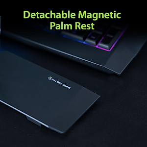 IOGEAR Gaming IKON II Gaming Keyboard, 124 Keys, Volume Control, 28 Anti-ghosting Keys, RGB Backlit, Windows Gaming PC, MacBook, Chromebooks, GKB705