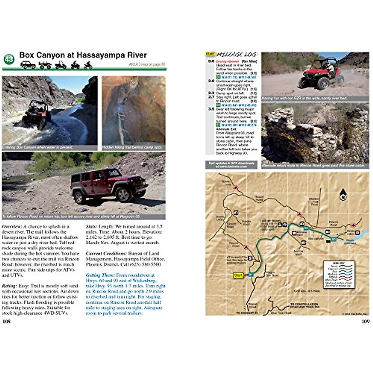 Guide to Arizona Backroads & 4-Wheel-Drive Trails: Easy, Moderate, Difficult
