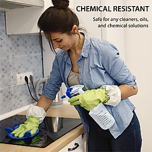 AMD Envases Plastic Spray Bottle (4 Pack, 28 Oz, All-Purpose) - bottles for cleaning solutions heavy duty squirt (Blue), 600076