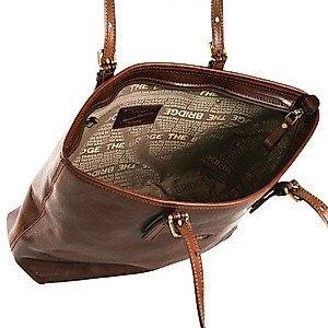 The Bridge Shopper 32 Cm Cuoio