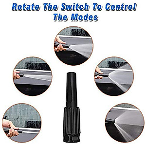 MultiOutools 304 Stainless Steel Garden Hose 50FT Metal Water Hose with 2 Free Nozzles Heavy Duty Flexible Metal Garden Hose 8 Functions Spray Nozzle Lightweight Durable Kink Free Outdoor Hose