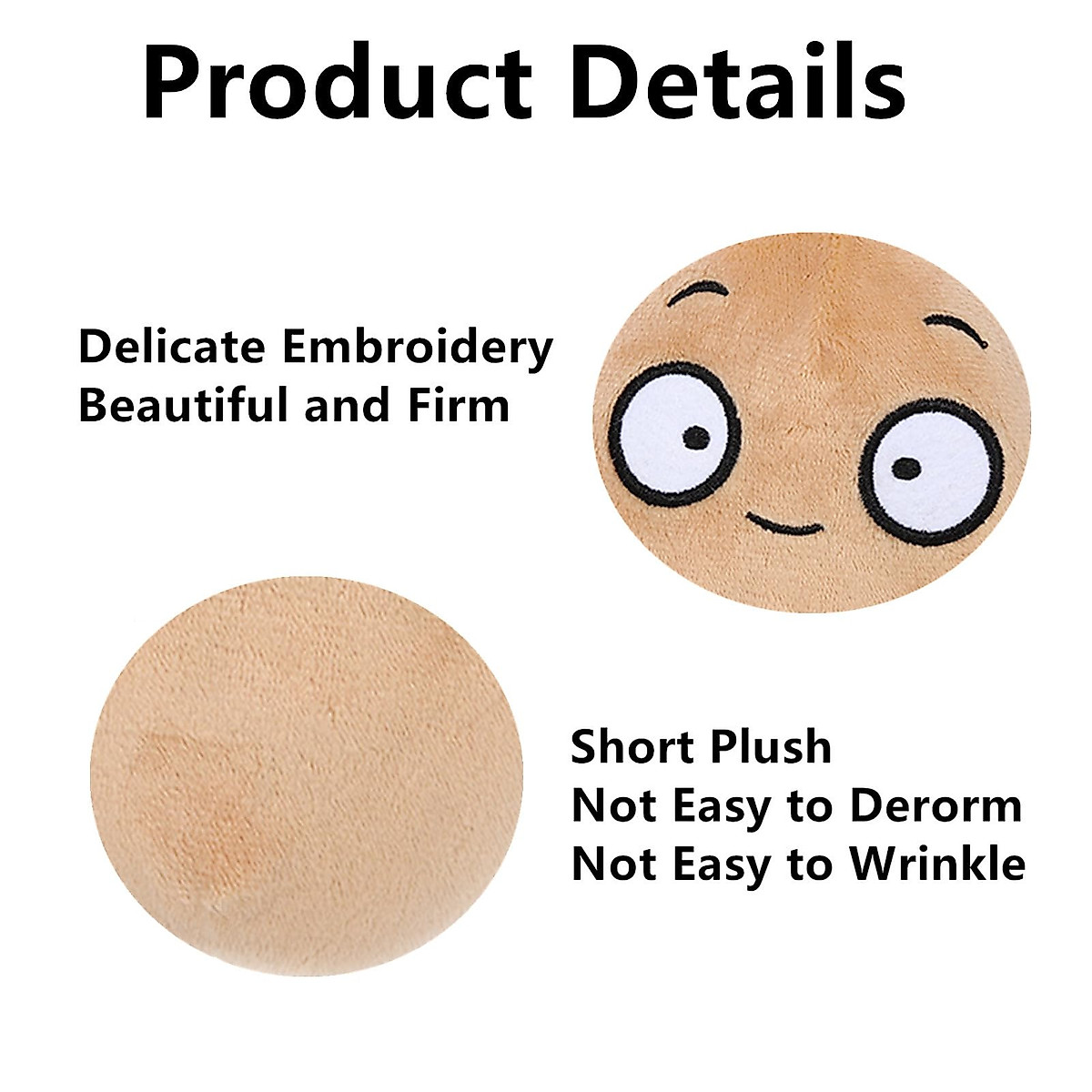 JHESAO 1 PCS Plants and Zombies WallNut Plush Zombies Toys PVZ 1 2 Stuffed Soft Doll Walnut Plant Toy New