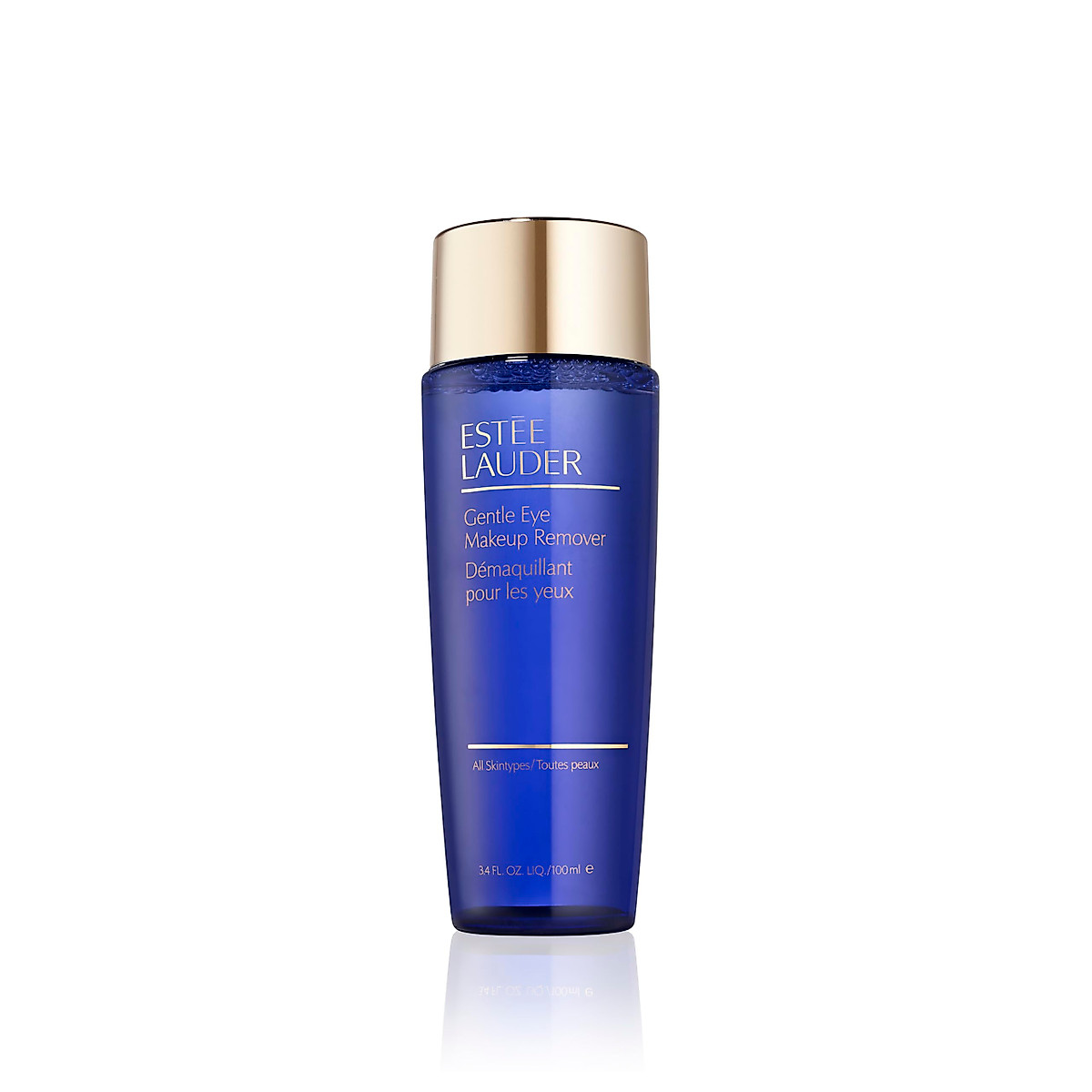 Estée Lauder Gentle Liquid Eye Makeup Remover | Oil-Free & Lightweight, 3.4 Fl Oz