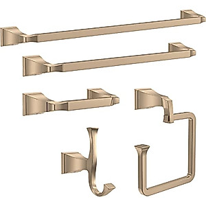 Delta Faucet 75135-CZ Dryden Wall Mounted Robe Hook/Towel Hook in Champagne Bronze