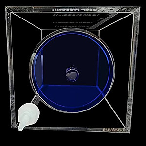 Saricho dosing Container,dosing Pump Liquid containers Liquid srorage Bucket Made of acryli,Reservoir (1.5L/0.4gal Blue lid)