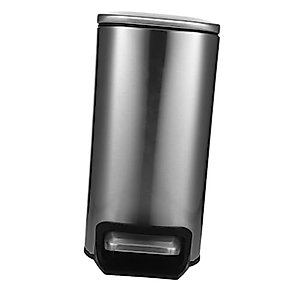 SOESFOUFU Small Trash Can Garbage Can with Lid Trash Bin Restroom Trash Can with Lid Small Bathroom Trash Can with Lid Trash Cans for Bathroom Trash Can Bathroom with Lid Step Trash Can Abs