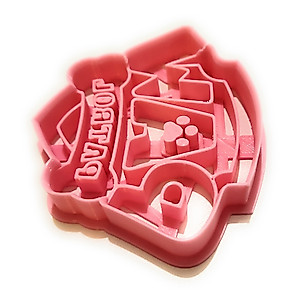 T3D Cookie Cutters Inspired By Paw Patrol Cookie Cutter, Suitable for Cakes Biscuit and Fondant Cookie Mold for Homemade Treats, 3.52 inch x 3.07 inch x 0.55 inch