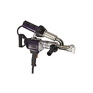 WELDY 3400W Handheld Plastic Extrusion Welding Machine kit Hot Air Plastic Welder Gun Vinyl Weld Extruder Welder Machine (EX2)