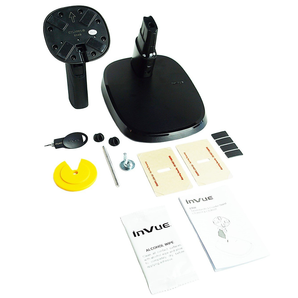 InVue Durable, Portable Tablet Stand & Holder for Business Use Universal Size Tablet Including All Apple iPads, iPad Minis, Samsung Tabs, Microsoft Surface, Kindle Fire, etc.