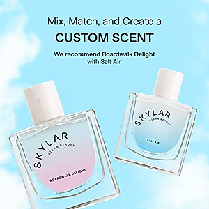 Skylar Boardwalk Delight Eau de Perfume - Hypoallergenic & Clean Perfume for Women & Men, Vegan & Safe for Sensitive Skin - Sweet Perfume with Notes of Cotton Candy, Pure Vanilla & Coconut Milk - (50mL /1.7 Fl oz)