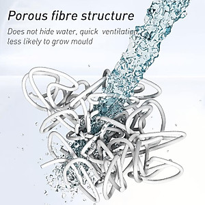 Bath Mats for Bathroom Non Slip, Shower Mats for Showers Anti Slip for Elderly, Shower Matt Non Slip, Shower Mats for Bathroom, Bath Tub Mats for Bathroom Non Slip (Gray, 16x24 in)