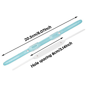 12 Pcs A5 Size 6 Holes Binder Pockets,Clear PVC Zipper Binder Pocket,6 Holes Zipper Binder Pouch,Waterproof PVC Loose Leaf Bags for Stickers, Postcards, Bank Cards—with Binder Clips (C)