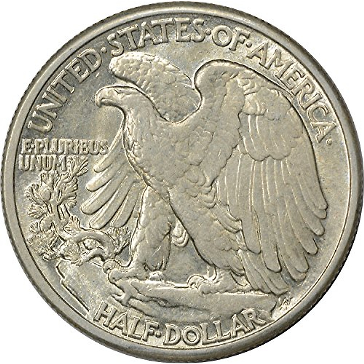 1942-P Walking Liberty Half Dollar, AU, Uncertified