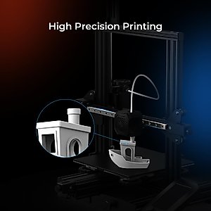 Official Creality Ender 3 X-axis MGN12C Linear Rail Guide Kit with Fix Plate Mount Bracket Support Sprite Pro kit for Creality Ender3 Ender 3 Pro Ender 3 V2 3D Printers