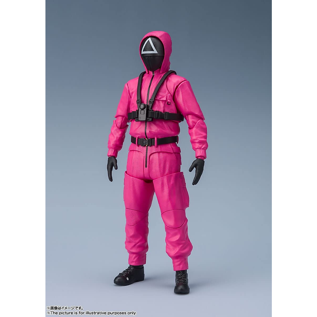 TAMASHII NATIONS - Squid Game - Masked Soldier, Bandai Spirits S.H.Figuarts Action Figure