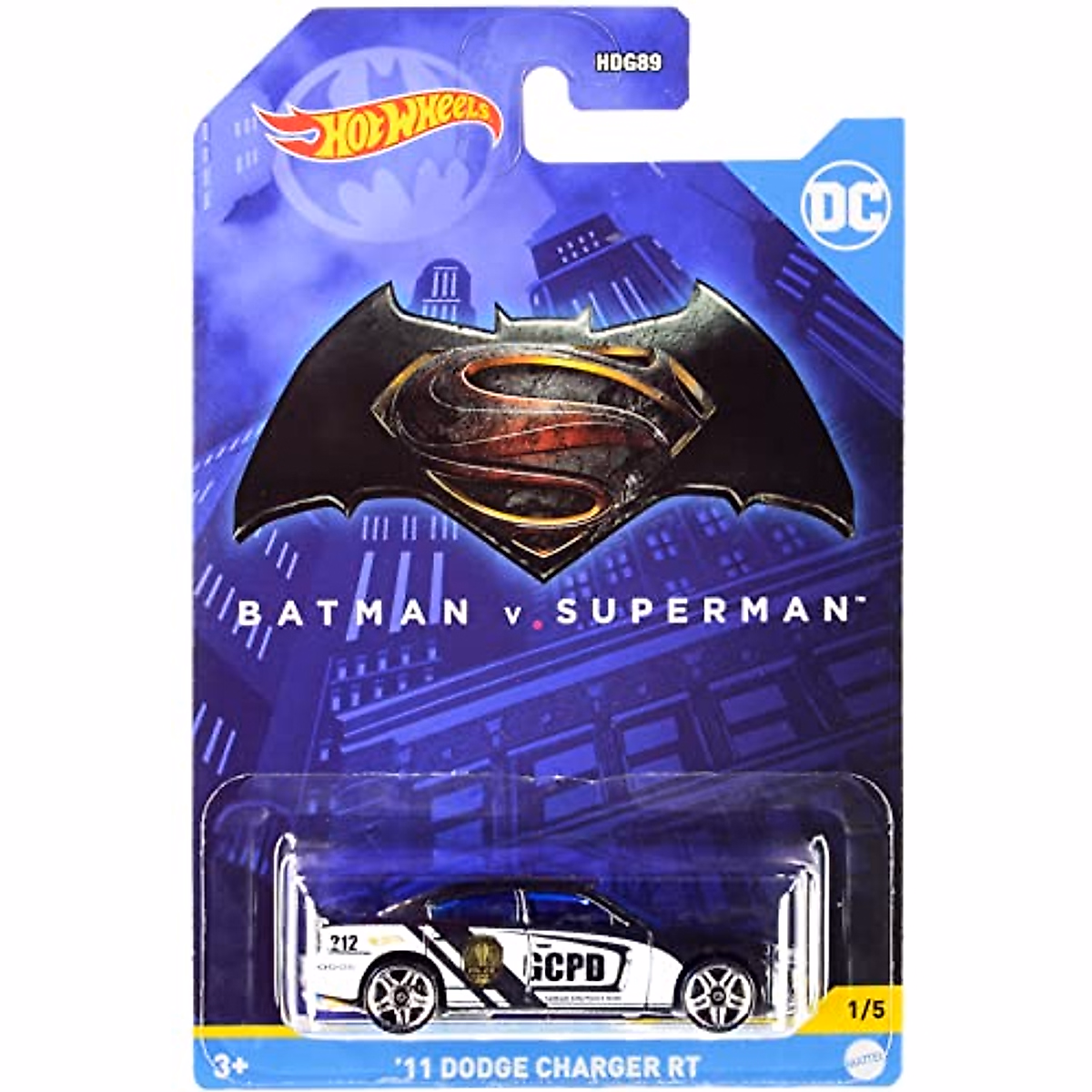 Hot Wheels Premium Batman Theme 5 Piece Set DC Comics Series Diecast Models HDG89-956A
