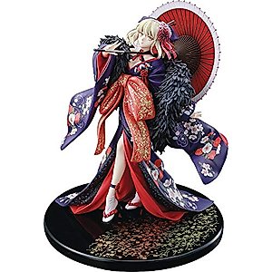 Kadokawa Fate/Stay Night: Heaven's Feel: Saber/Alter (Kimono Version) 1:7 Scale PVC Figure, Multicolor