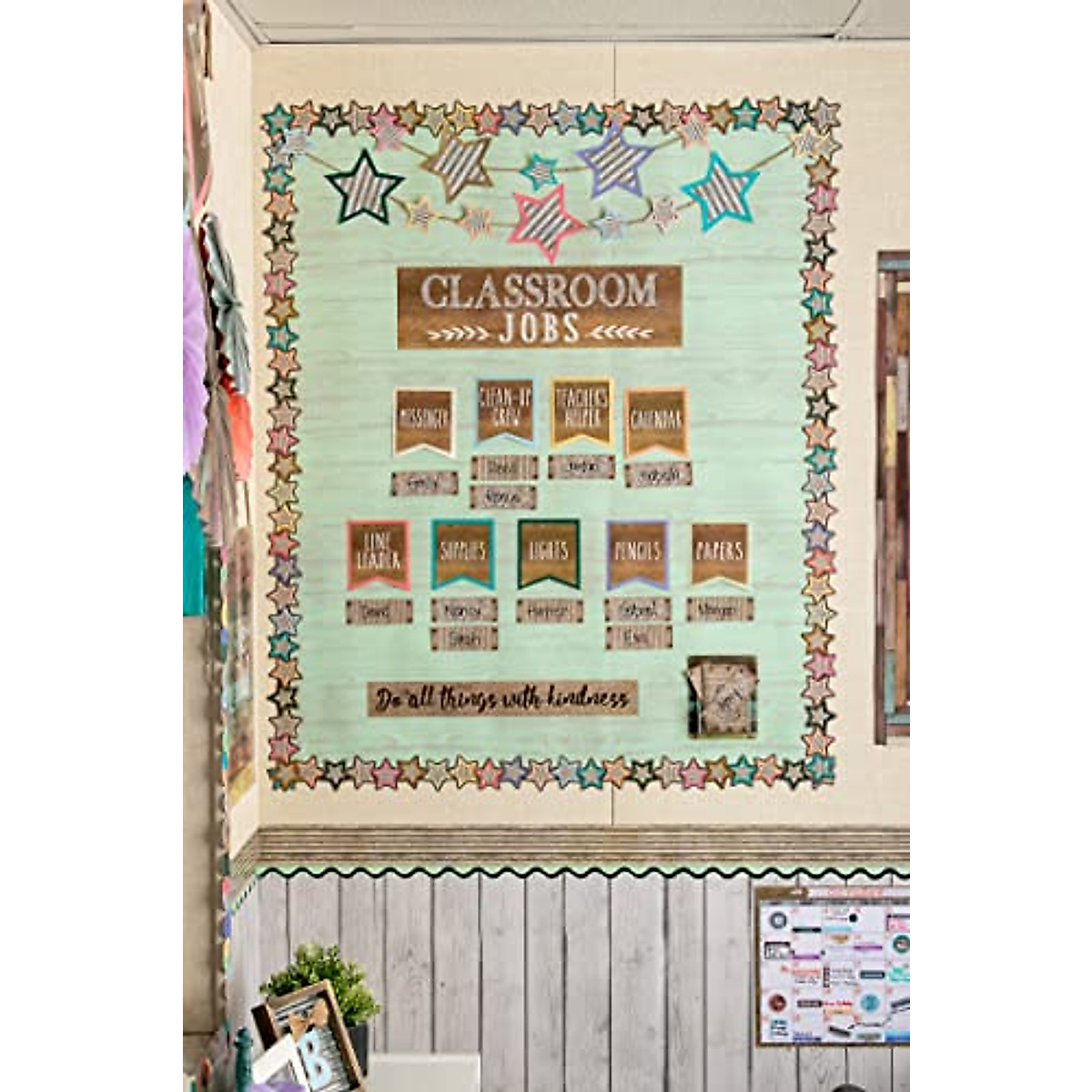 Teacher Created Resources Home Sweet Classroom Stars Mini Accents (TCR8860)