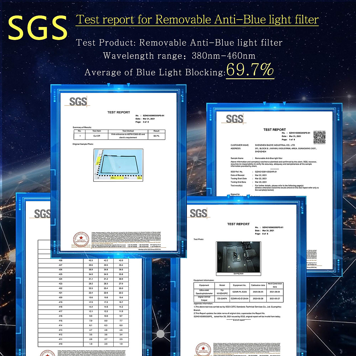 FILMEXT Blue Light Screen Protector for Surface Pro 7 Screen Protector,Anti UV & Eye Protection Screen Compatible with Surface Pro 7 Plus/Surface Pro 7/Surface Pro 6/Surface Pro 5/Surface Pro 4 12.3"