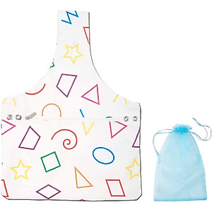 Knitting Tote Bag Lightweight Travel Knitting Yarn Storage Bag Organizer Empty Portable Knit Wrist Bag for Holding Yarn, Crochet Hooks, Crochet Needles, Knitting and Crochet Supplies