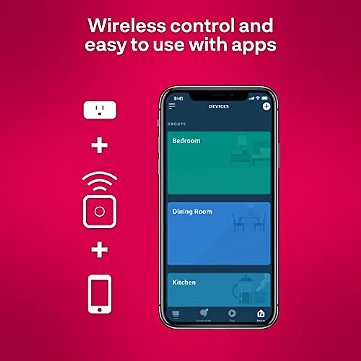 Innr Smart Outlet Plug, Works with Philips Hue, Alexa, Hey Google, SmartThings (Hub Required) 10A, Zigbee Smart Plug, 1200W Outlet, Plugs 2-Pack, SP 224-2